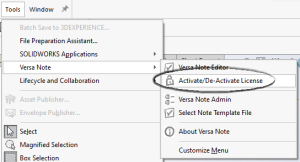 Versa Note User Guide – SolidWorks Drawing & MBD Notes Add-in